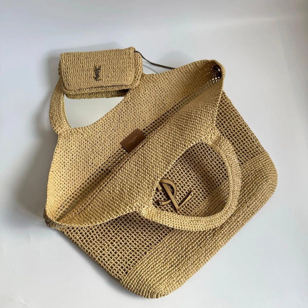 BAG ICARE IN RAFFIA – Valestia