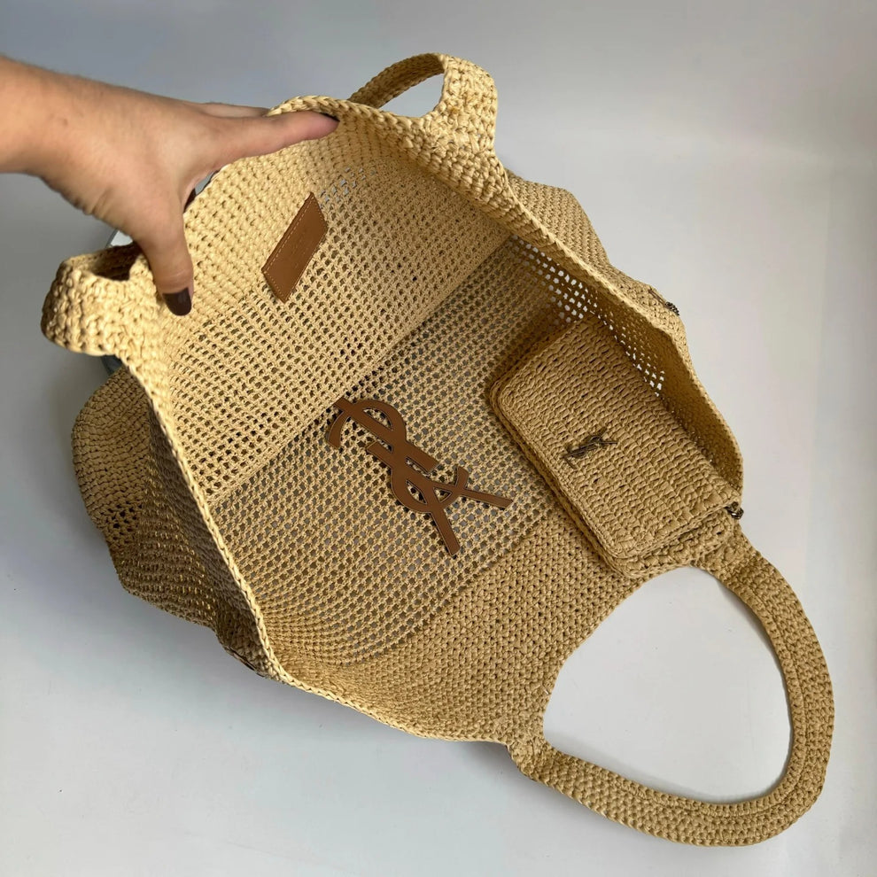 BAG ICARE IN RAFFIA – Valestia